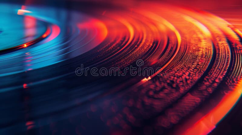 An Abstract Representation of the Music that Flows through the Grooves ...