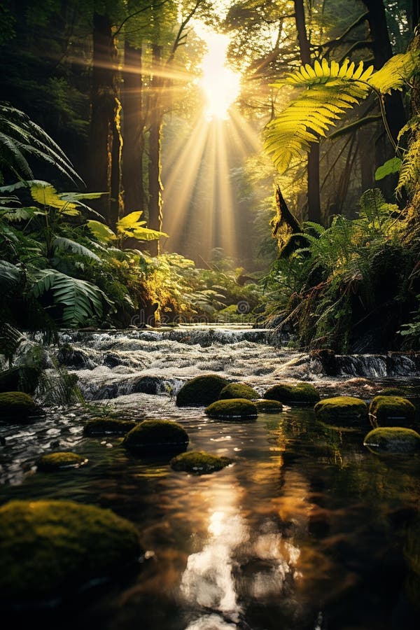 An Abstract Representation of the Natural World, Symbolizing the ...