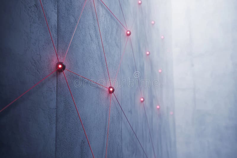 Abstract Representation of Network Architecture Featuring Compromised ...