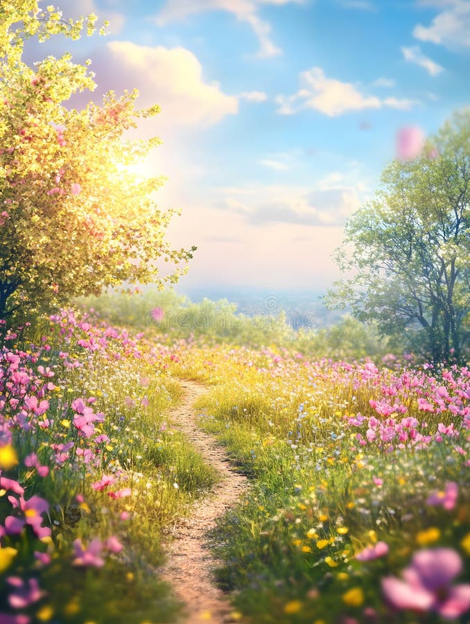 Abstract Representation of a Rabbit S Footprint Trail Stock ...