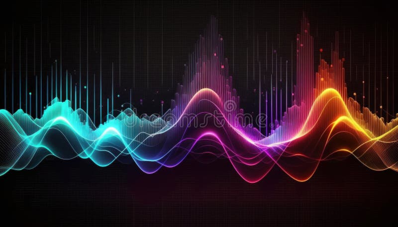 An Abstract Representation of Sound Waves and Music Frequencies ... An Abstract Representation of Sound Waves and Music Frequencies ...
