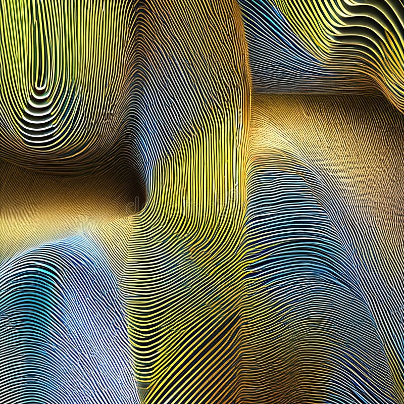 An Abstract Representation Of Soundwaves Pulsating And Intertwining In A Vibrant Spectrum3