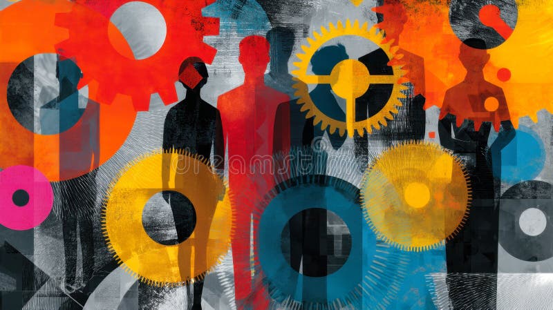 Abstract Representation of Teamwork and Collaboration in a Creative ...