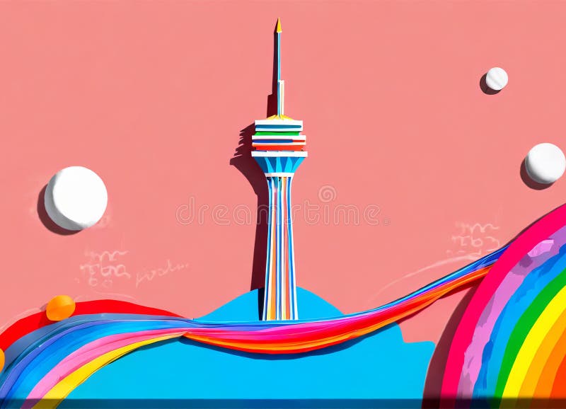 Abstract Representation of the Tower Concept Using Dynamic Shapes and ...