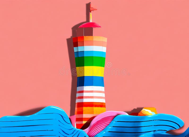 Abstract Representation of the Tower Concept Using Dynamic Shapes and ...