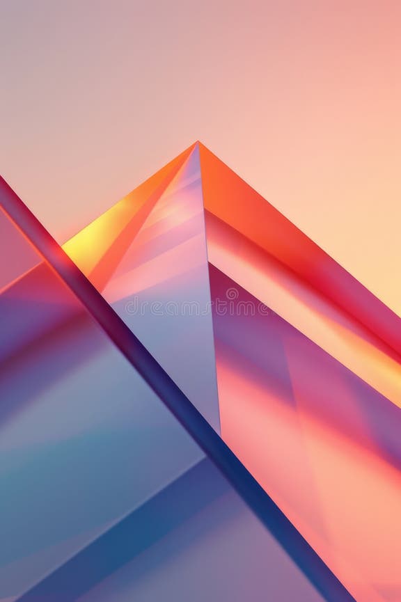 Abstract Representation of a Triangle Stock Illustration - Illustration ...