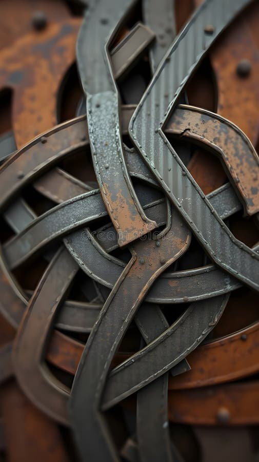 An Abstract Representation of Unity and Strength Stock Illustration ...