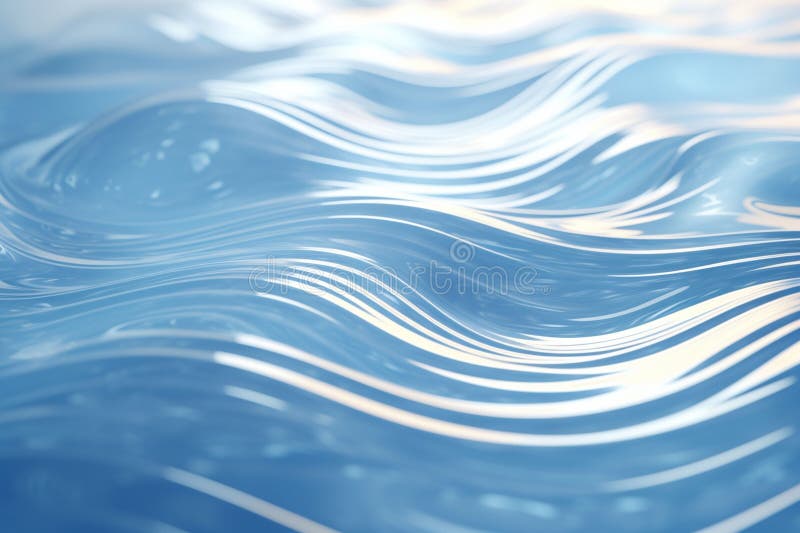Abstract Representation of Water Ripples Gently Ex Stock Illustration ...