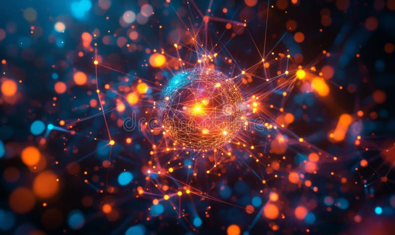 Abstract Representing the Concept of Quantum Energy, Quantum, Energy ...