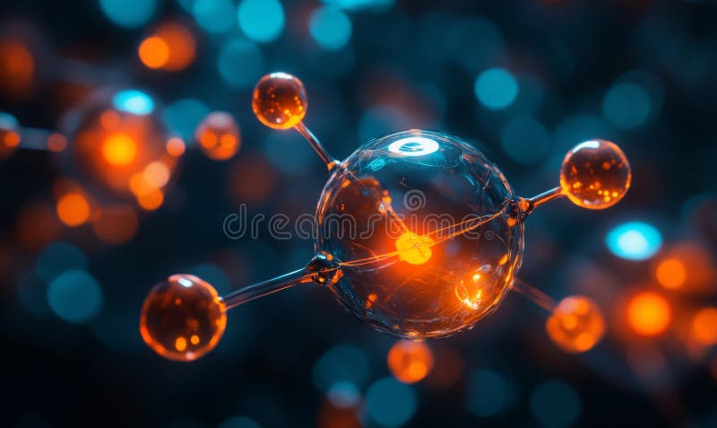 Abstract Representing the Concept of Quantum Energy, Quantum, Energy ...