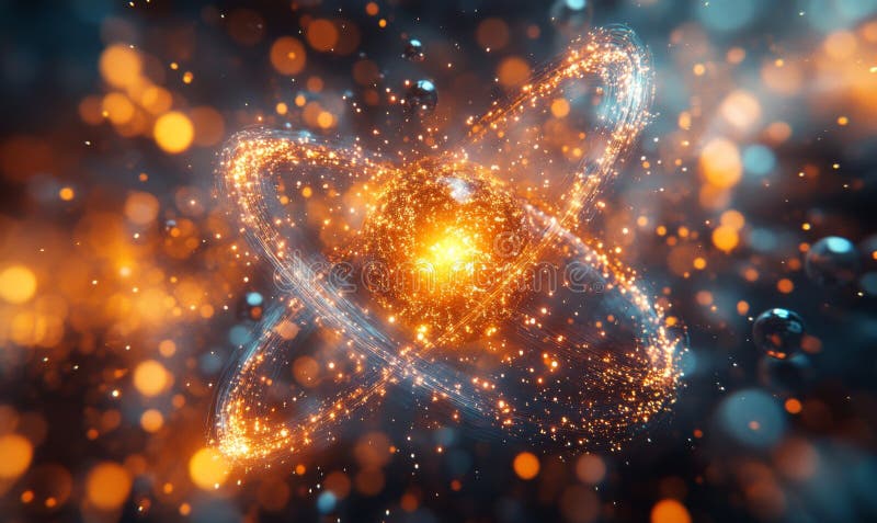 Abstract Representing the Concept of Quantum Energy, Quantum, Energy ...