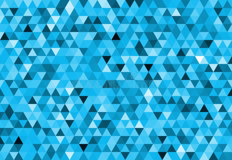 Abstract Retro Background - Isometric Colored Triangle in Vector Stock ...