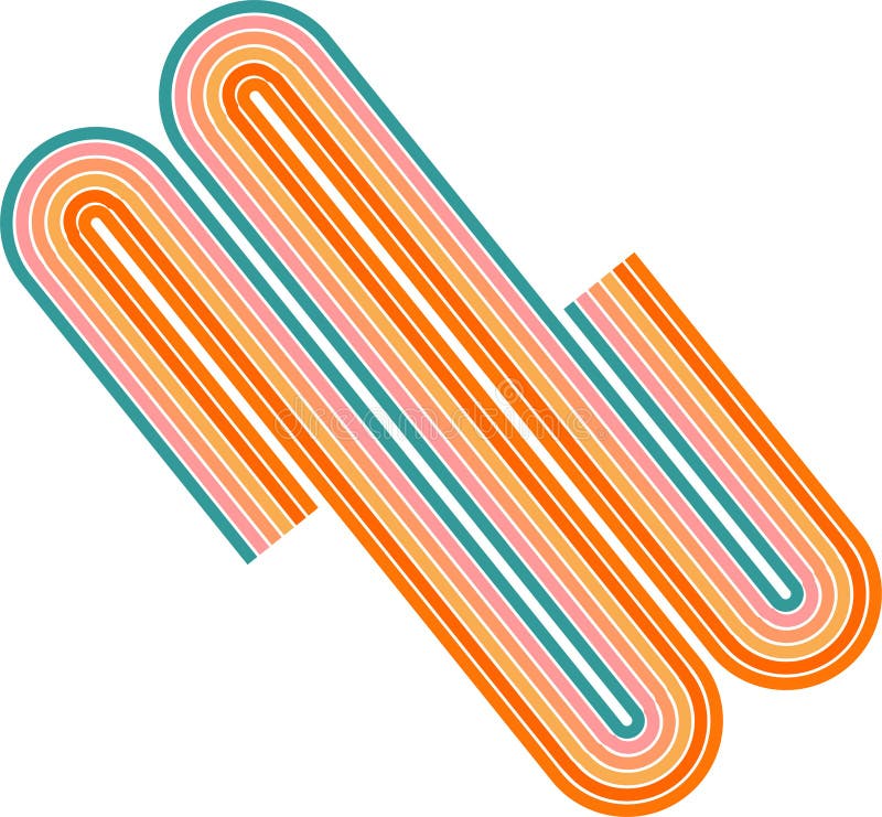 Rainbow Wavy Line Design Stock Illustrations – 23,527 Rainbow Wavy Line ...