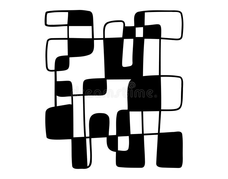 Abstract Retro Beautiful Vector Pattern, Poster Background Art Stock ...