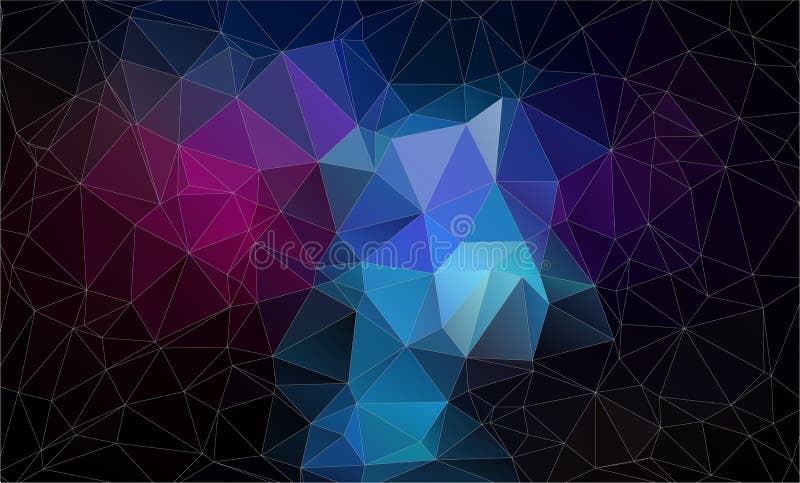 Abstract Retro Color Triangle Background. Vector Greeting Card Stock ...