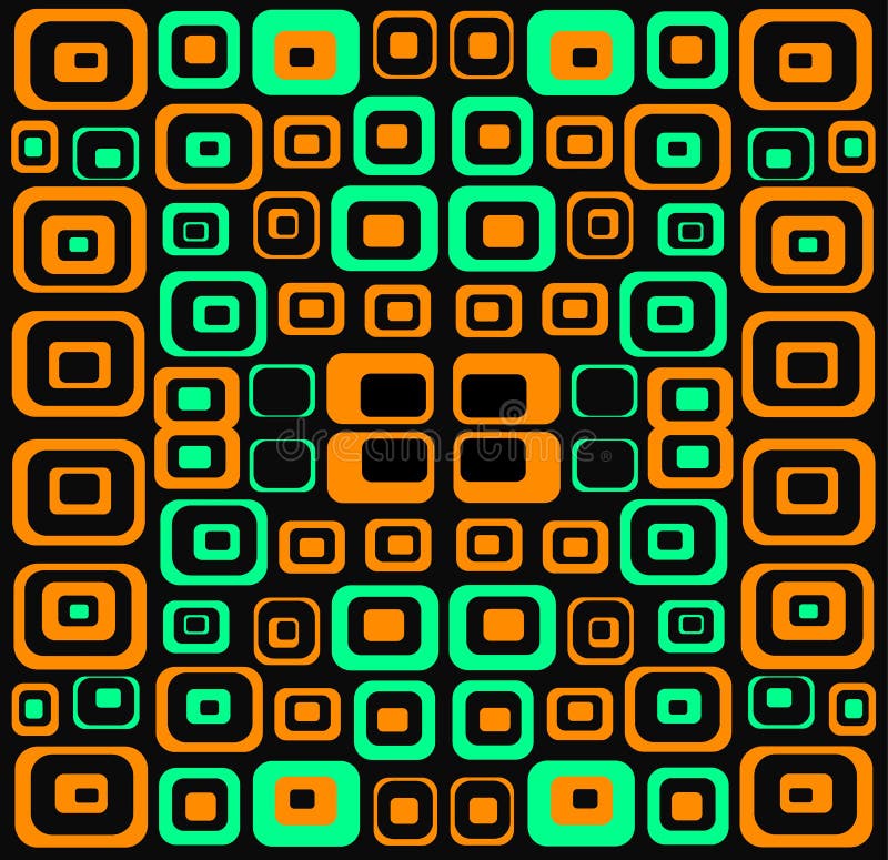 Abstract Retro Design Background Stock Illustration - Illustration of ...