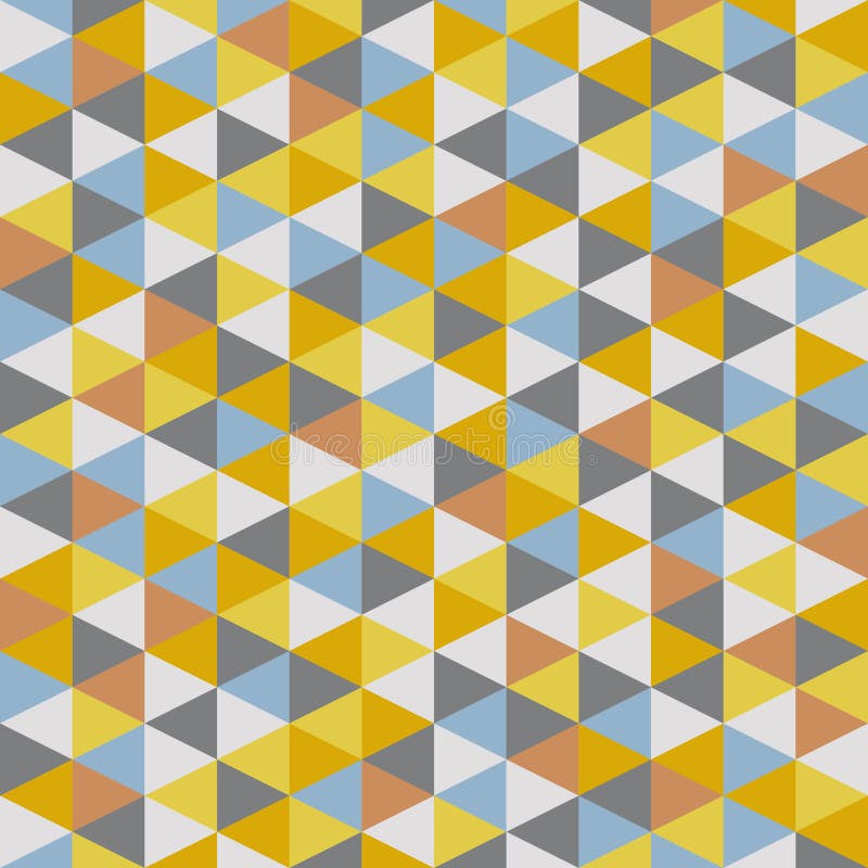 Abstract Retro Geometric Pattern Stock Vector - Illustration of ...