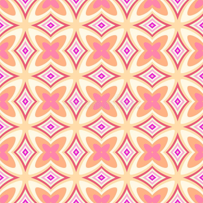 Abstract retro pattern stock illustration. Illustration of wallpaper ...