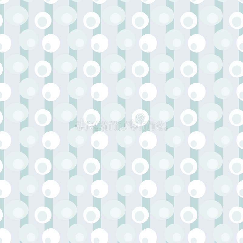 Abstract Retro Pattern in Light Blue Colors Stock Vector - Illustration ...