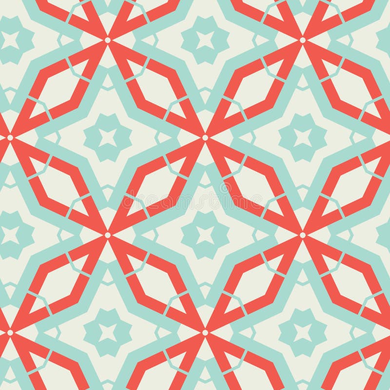Retro pattern stock illustration. Illustration of fabric - 18057388
