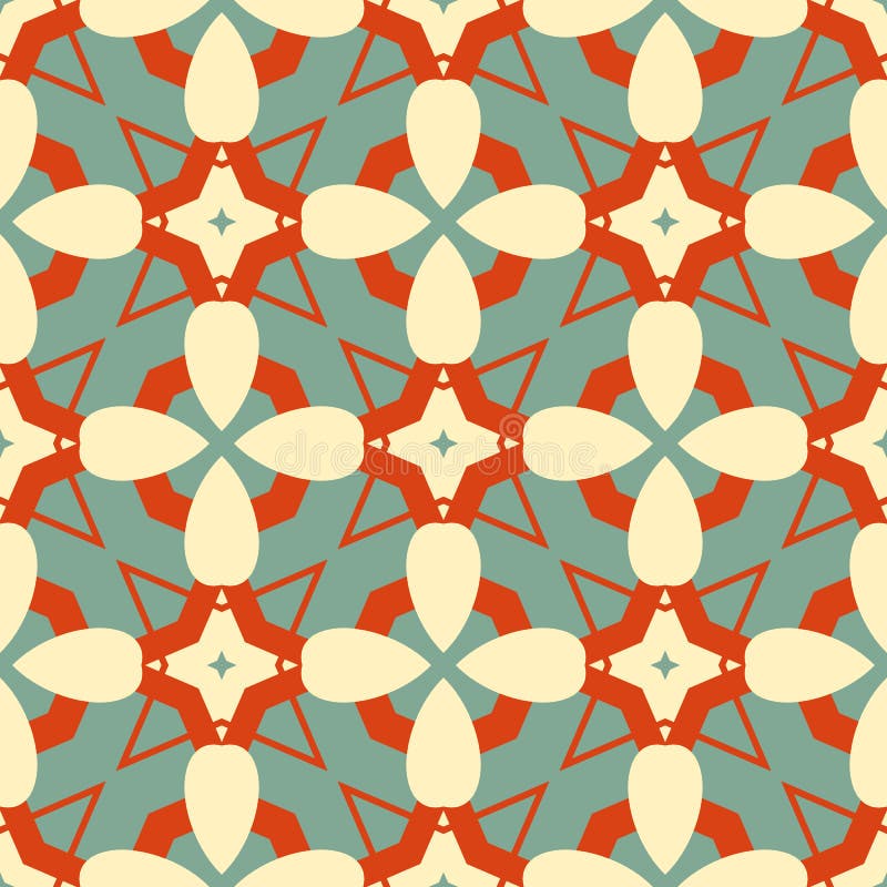 Abstract Retro Pattern stock vector. Illustration of pattern - 40089345