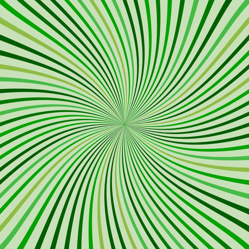 Abstract Retro Rays Green Background Stock Vector - Illustration of ...