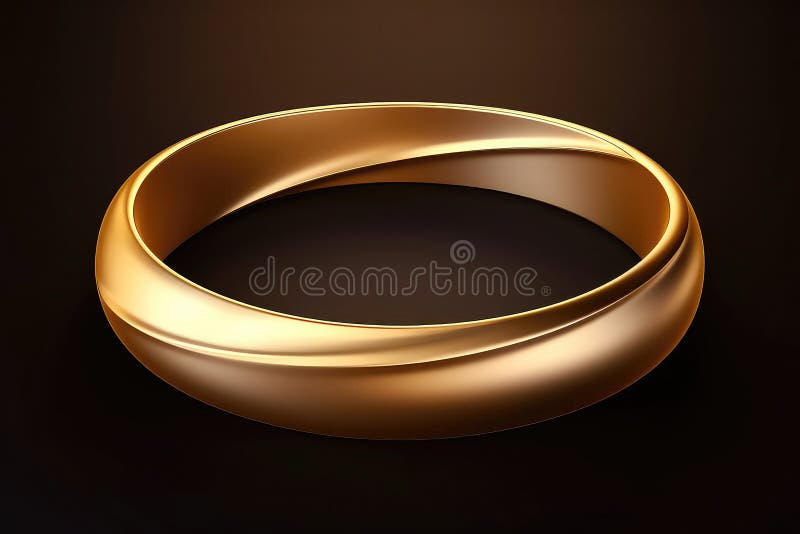 Abstract Retro Ring Gold Texture Art Pattern Stock Illustration ...