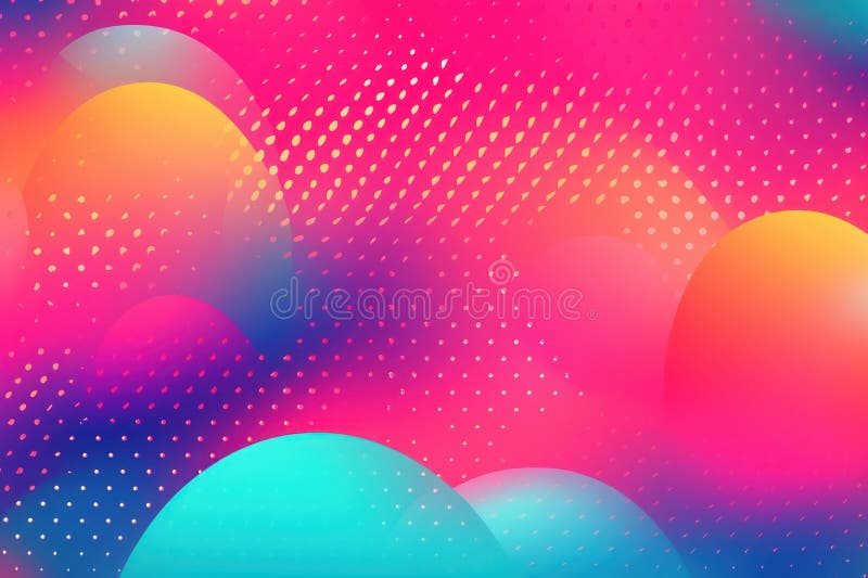 Abstract Retro 80s Style Colorful Shape Background Stock Illustration ...