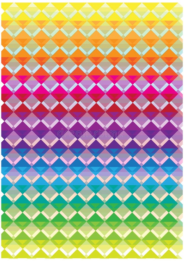 Abstract Retro Squares Background Stock Vector - Illustration of blank ...