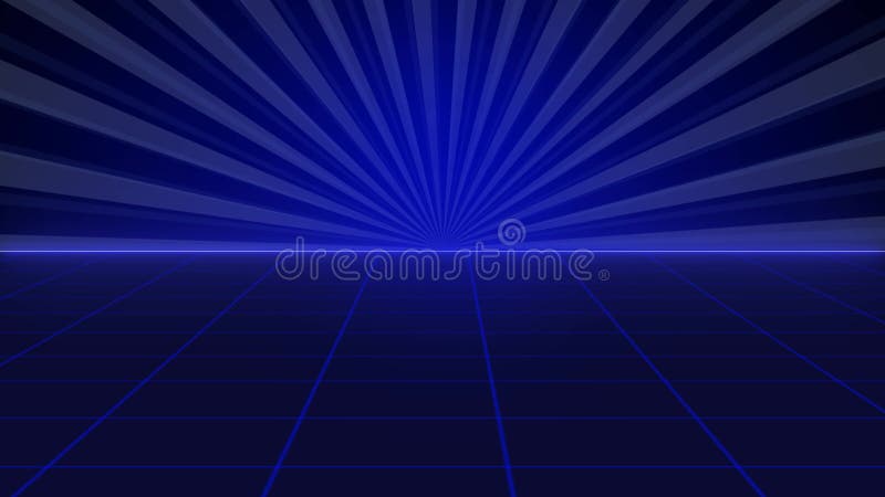 Abstract Retro Vaporwave Blank Background with Grid Line, Bright ...