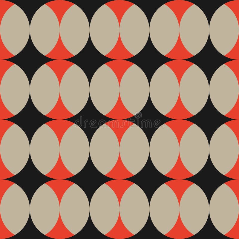 Abstract Retro Vintage Geometric Shape Pattern Background Stock Vector ...