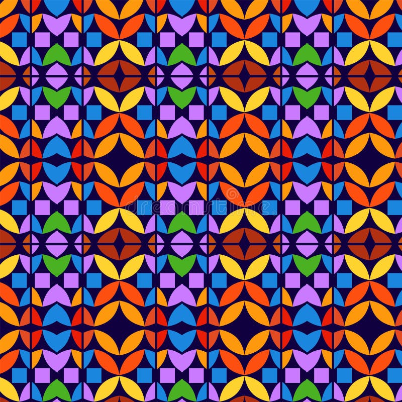 Abstract Retro Vivid Vector Background Design Stock Vector ...