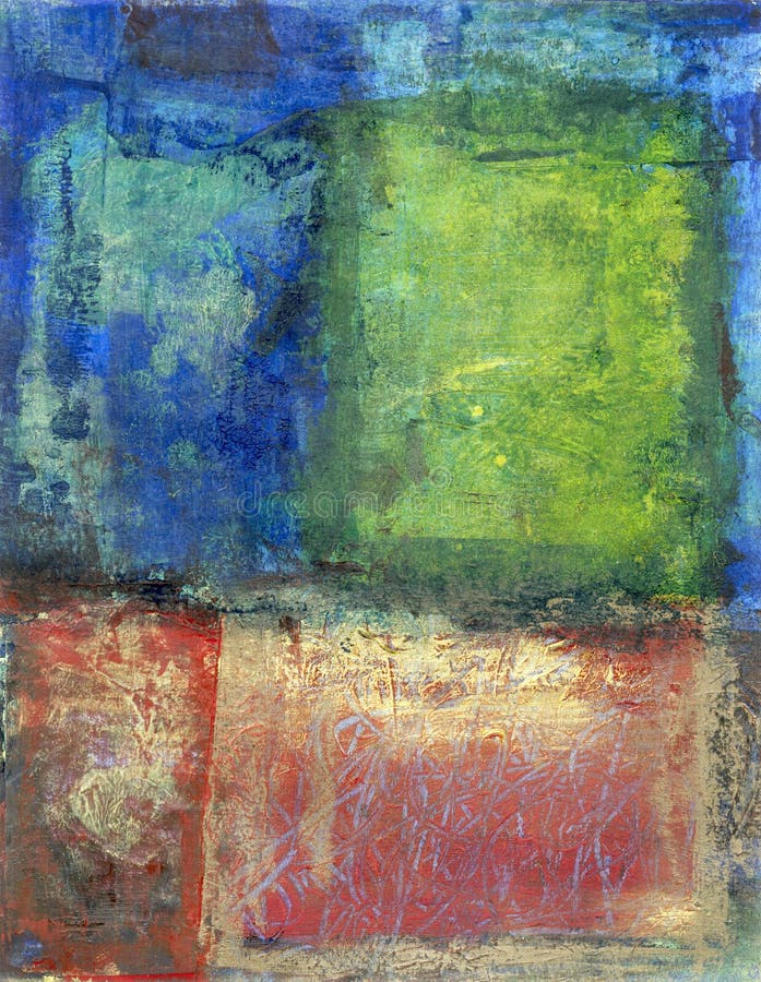 Abstract RGB Painting stock photo. Image of color, squares - 20508602
