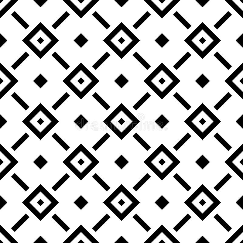 Abstract Rhombus Seamless Pattern in Diagonal Arrangement. Retro Design ...
