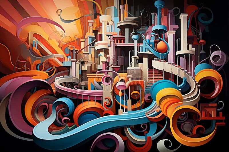 Abstract Rhythm through Abstraction, Repetitive Patterns, Undulating ...