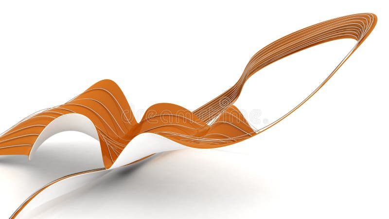 Abstract ribbon background stock illustration. Illustration of idea ...