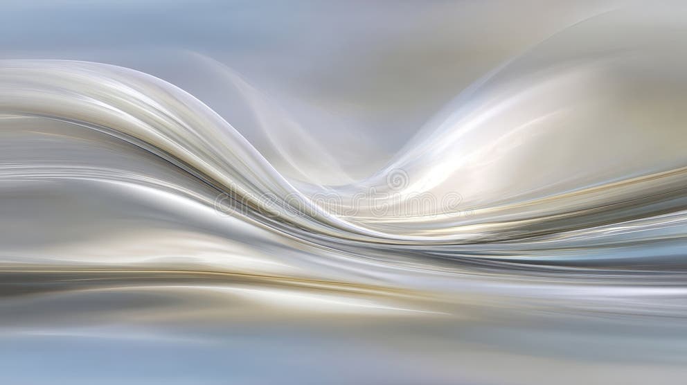 Abstract Ribbons of Angular Shapes Flow with Sharp Edges Creating a ...