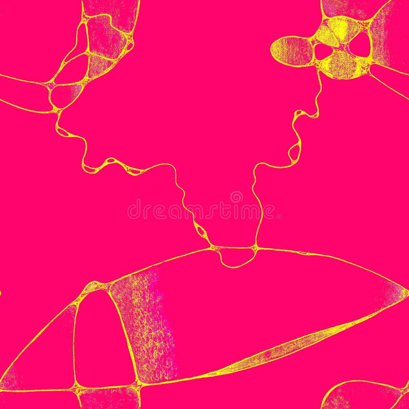 Abstract Rich Pink Seamless Pattern Stock Illustration - Illustration ...