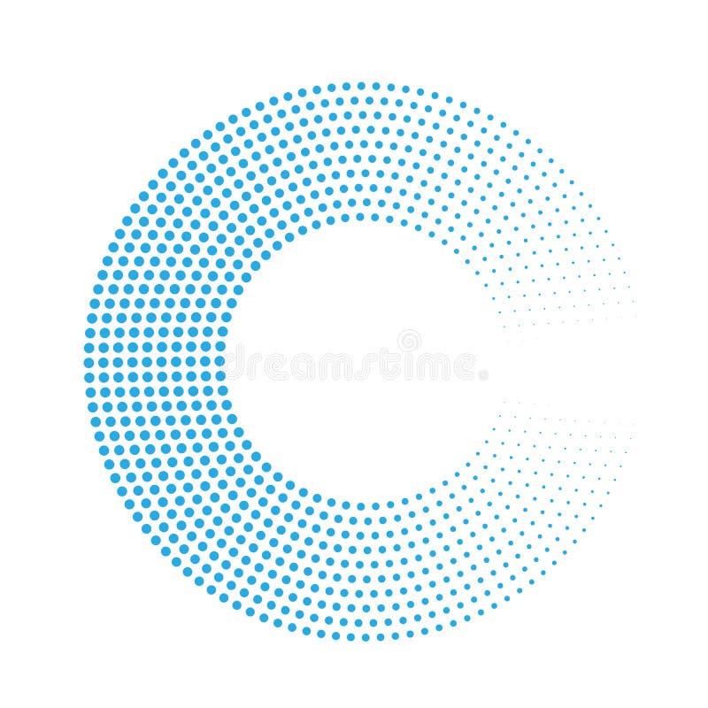 Abstract Blue Halftone Dots Background Stock Vector - Illustration of ... Abstract Blue Halftone Dots Background Stock Vector - Illustration of ...