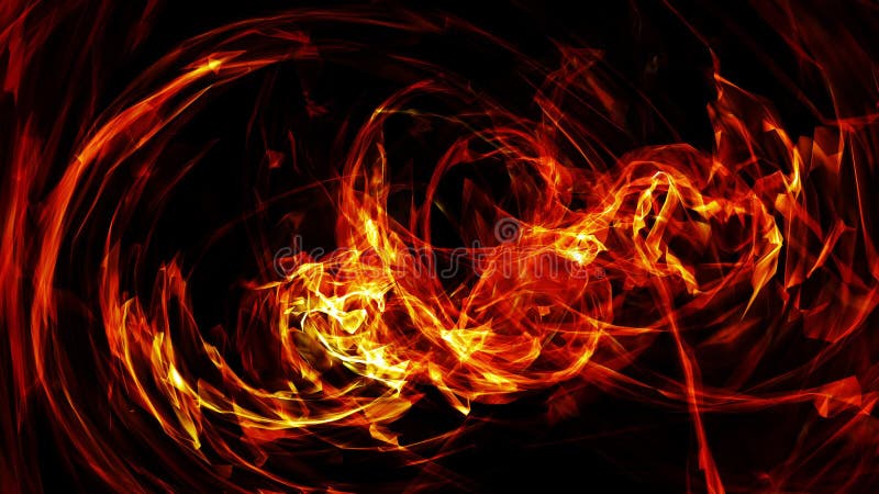 Abstract Ring of Fire Sparking Energy Tunnel Vortex Energy Flows in ...
