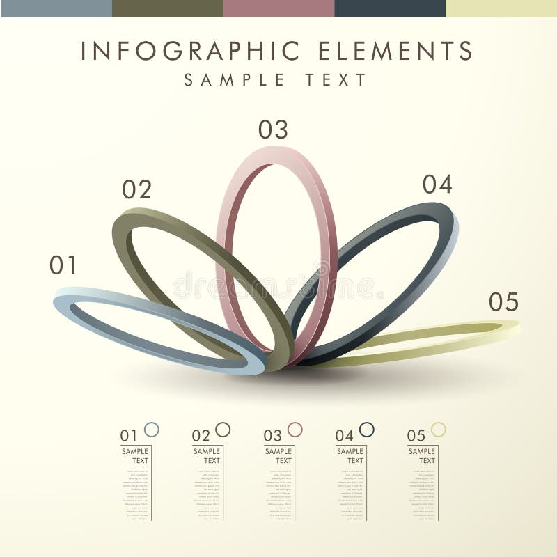 Vector Abstract 3d Pie Chart Infographics Stock Vector - Illustration ...