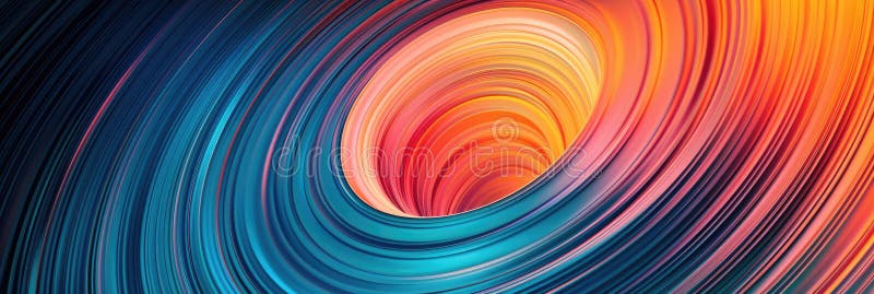 Abstract Rings Background for Business Presentation. Radial Bright ...