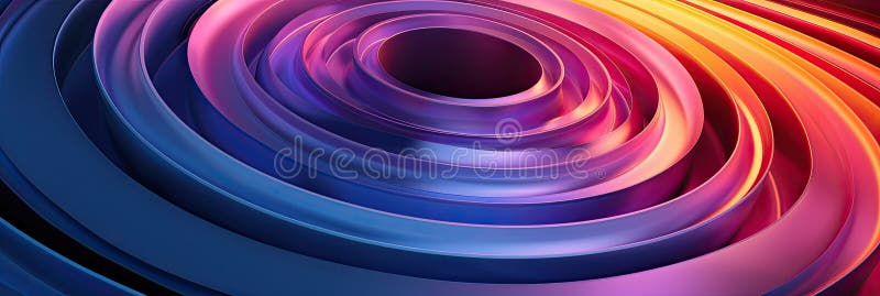 Abstract Rings Background for Business Presentation. Radial Bright ...