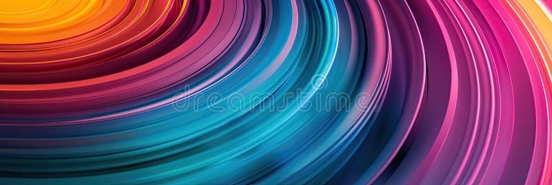 Abstract Rings Background for Business Presentation. Radial Bright ...