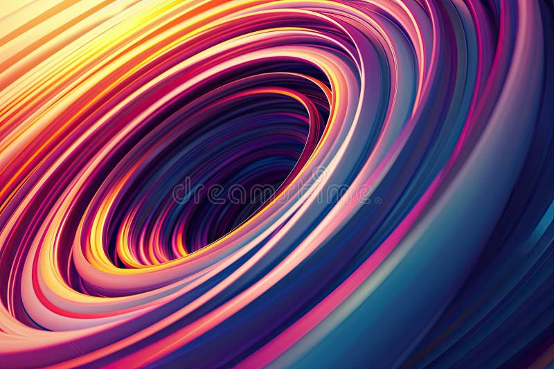 Abstract Rings Background for Business Presentation. Radial Bright ...