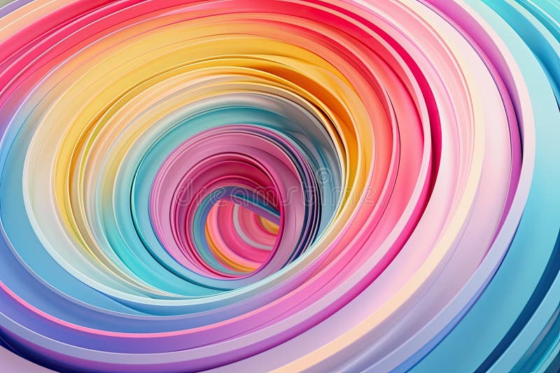 Abstract Rings Background for Business Presentation. Radial Bright ...