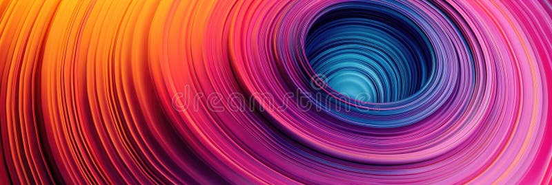 Abstract Rings Background for Business Presentation. Radial Bright ...