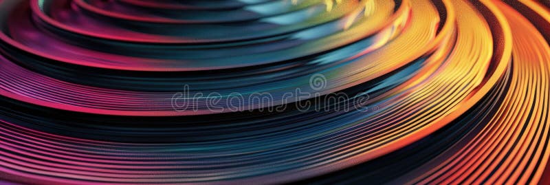 Abstract Rings Background for Business Presentation. Radial Bright ...