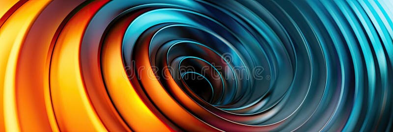 Abstract Rings Background for Business Presentation. Radial Bright ...