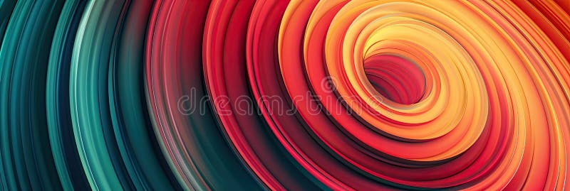 Abstract Rings Background for Business Presentation. Radial Bright ...